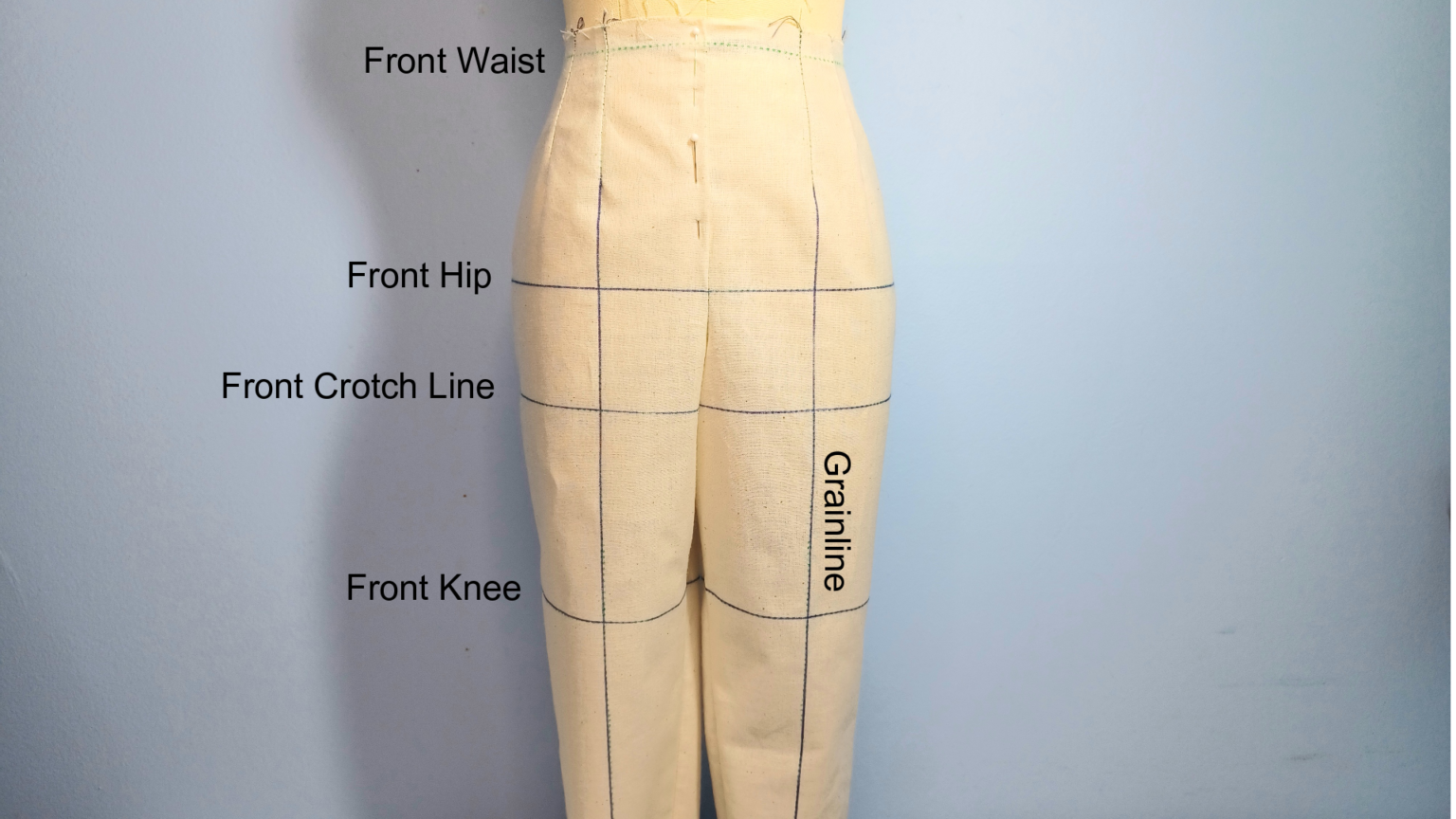 How to Use Balance Lines to Fit Your Pants Pattern - Katrina Kay Creations
